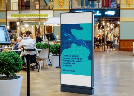 Vertical Advertising Standee – Premium Vertical Display Solutions by ...